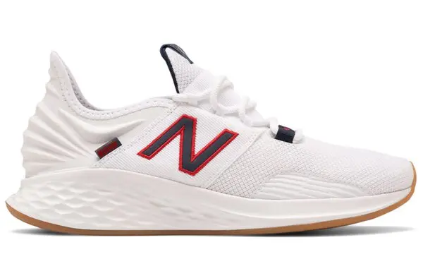 NEW BALANCE Fresh Foam Roav Athletic Sneakers - White/red