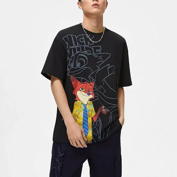 LI-NING X Disney Zootopia Graphic T-shirt 'black