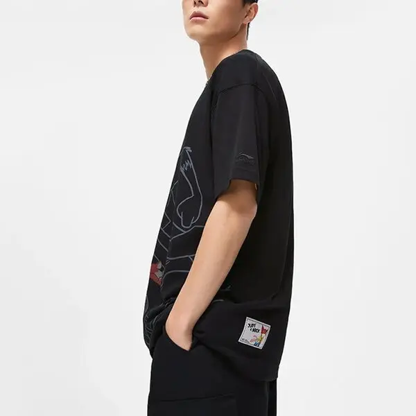 LI-NING X Disney Zootopia Graphic T-shirt 'black