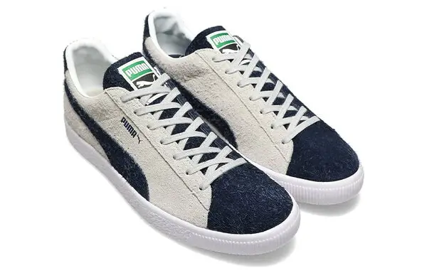 PUMA Suede Vtg Flagstuff X Atmos Low Top Sneakers - Gray/black
