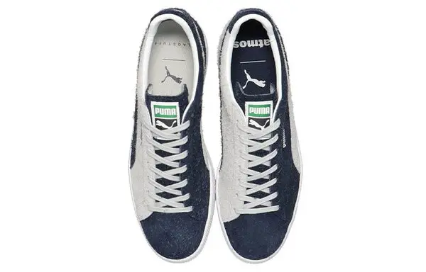 PUMA Suede Vtg Flagstuff X Atmos Low Top Sneakers - Gray/black