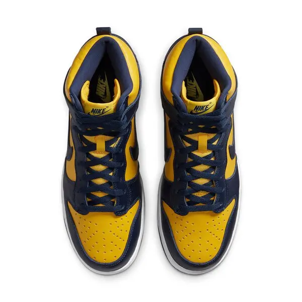 Nike Dunk High Sp "michigan" Sneakers - Blue/yellow