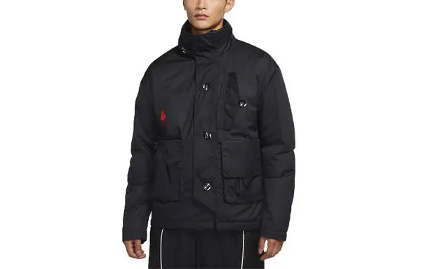 Nike Stand Collar Training Sports Thermal Cotton Jacket