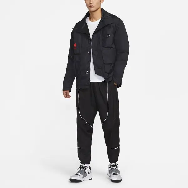 Nike Stand Collar Training Sports Thermal Cotton Jacket