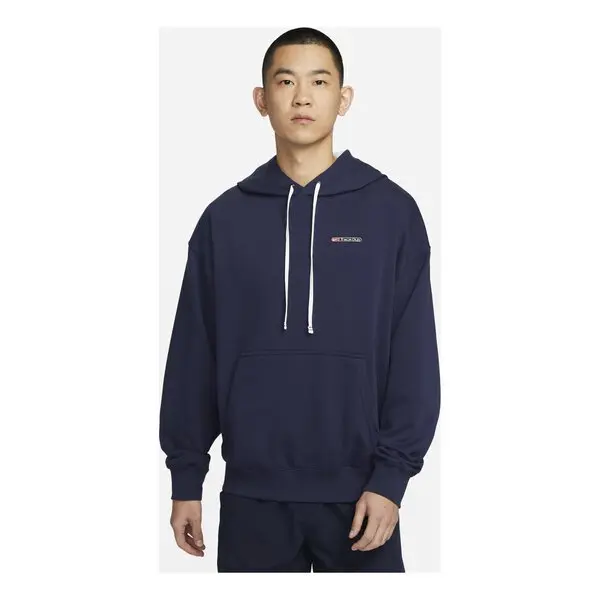 Nike Track Club Dri-fit Knitted Hoodie - Blue