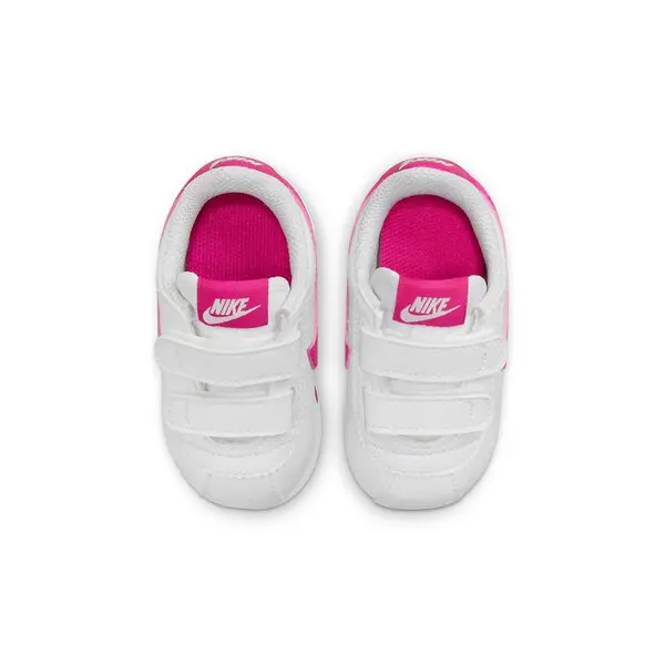Nike Cortez Basic Sl "white Pink Prime - Pink/blue