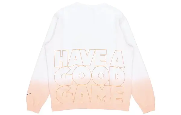 Nike Logo Gradient Print Crewneck Sweatshirt