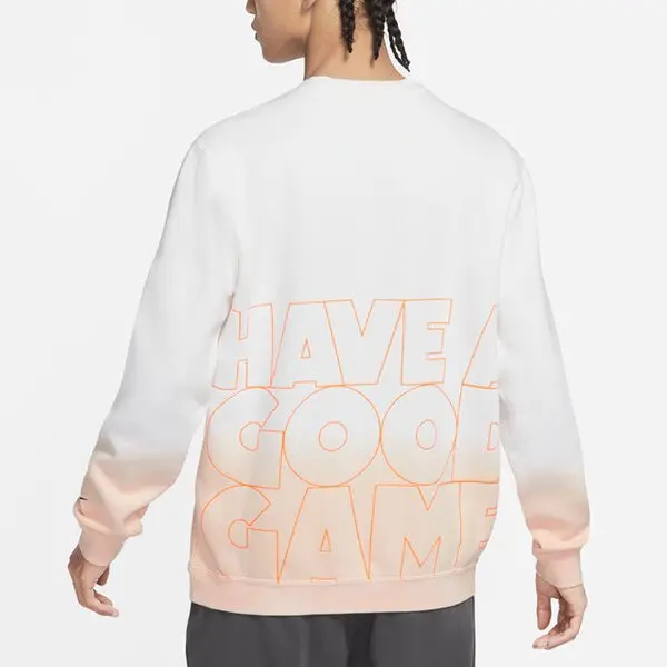 Nike Logo Gradient Print Crewneck Sweatshirt