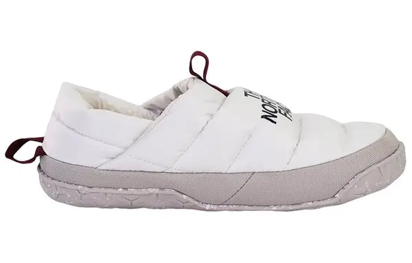 The North Face Nuptse Mules - White/grey/red