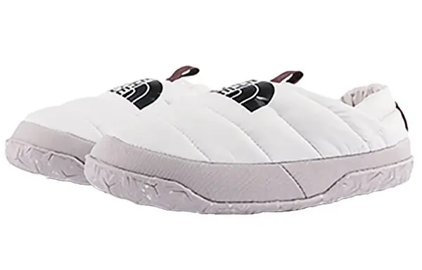 The North Face Nuptse Mules - White/grey/red