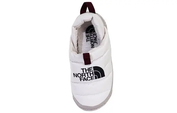 The North Face Nuptse Mules - White/grey/red