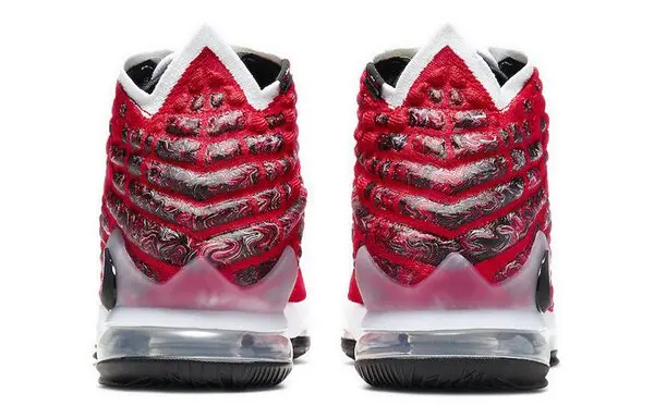 Nike Lebron 17 "air Max Uptempo" Sneakers - Red