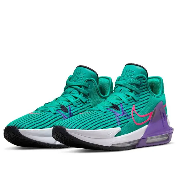 Nike Lebron Witness 6 High-top Sneakers - Green/pink