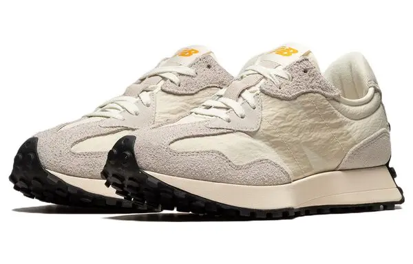 NEW BALANCE 327 'team Away Grey' Low Top Sneakers - Cream/grey