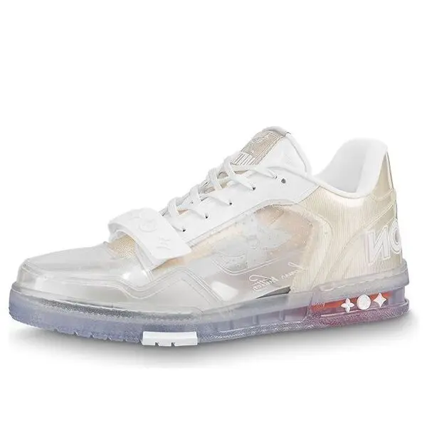 LOUIS VUITTON Trainers Transparent - White/clear