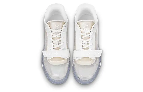 LOUIS VUITTON Trainers Transparent