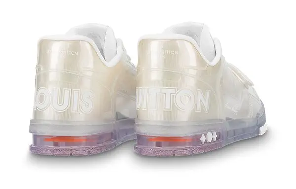 LOUIS VUITTON Trainers Transparent - White/clear