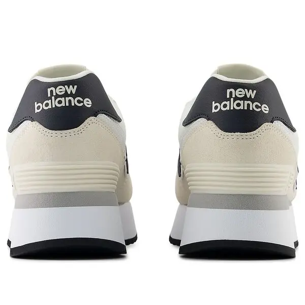 NEW BALANCE 574 Plus Platform Sneakers - Linen/sea Salt/phantom