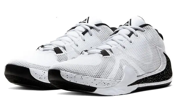 Nike Zoom Freak 1 Ep 'oreo' Athletic Sneakers - White/black