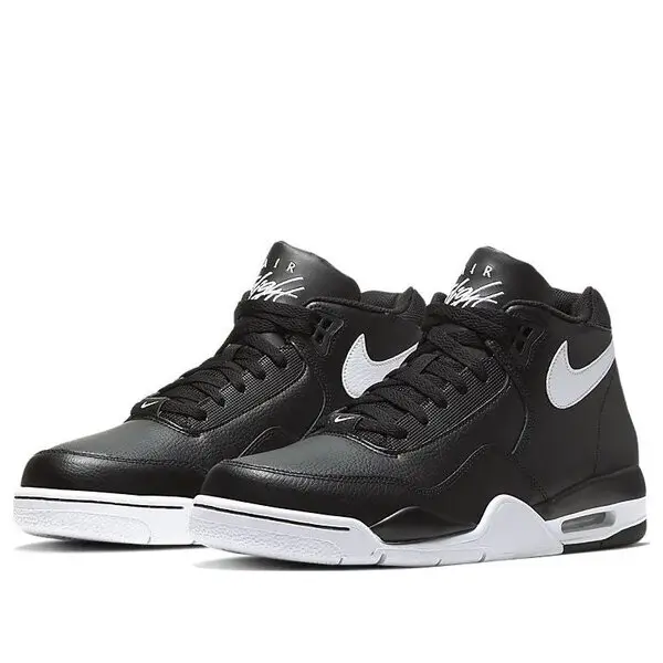 Nike Flight Legacy High Top Sneakers - Black/white