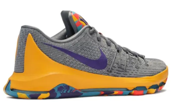 Nike Kd 8 "pg County" Sneakers - Wolf Gray/gray/blue