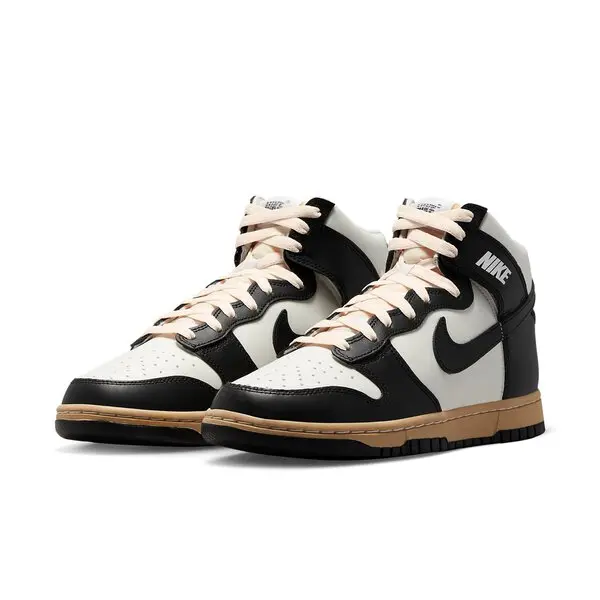 Nike Dunk High Se "vintage Panda - Black/white/cream