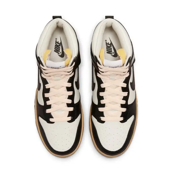 Nike Dunk High Se "vintage Panda - Black/white/cream