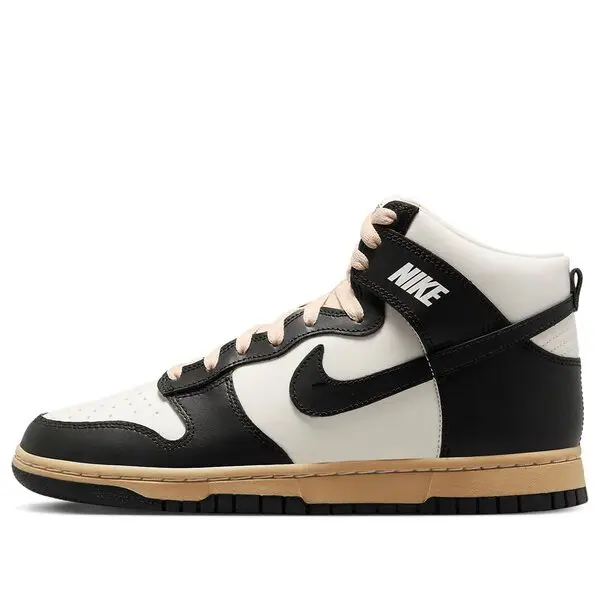 Nike Dunk High Se "vintage Panda - Black/white/cream