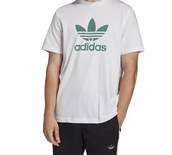 Adidas Originals Trefoil Alphabet Logo T-shirt - White