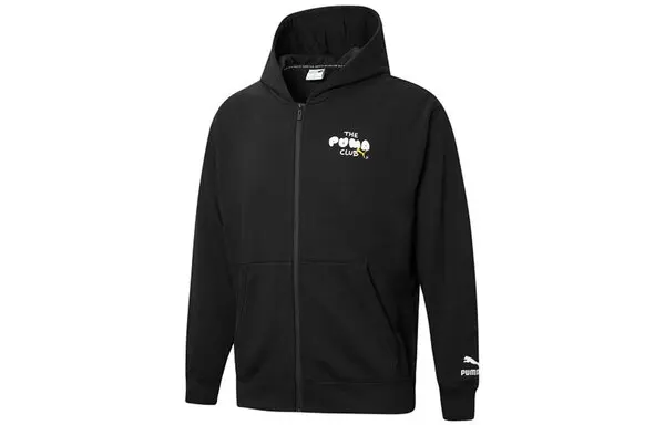 PUMA Club Graphic Full Zip Jacket