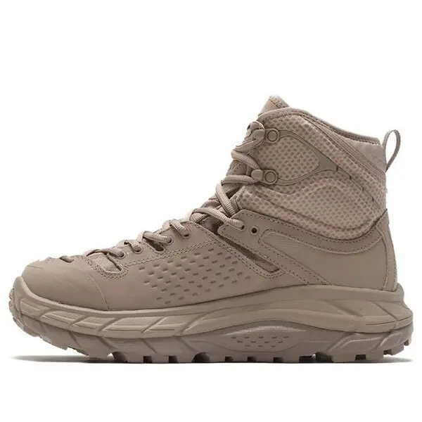 Hoka One One Tor Ultra High 2 Waterproof Hiking Boots - Khaki