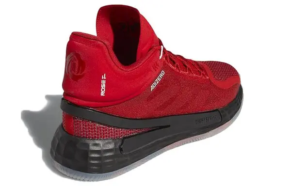Adidas D Rose 'brenda' High-top Sneakers - Red/black