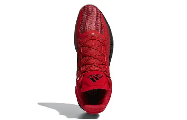 Adidas D Rose 'brenda' High-top Sneakers - Red/black