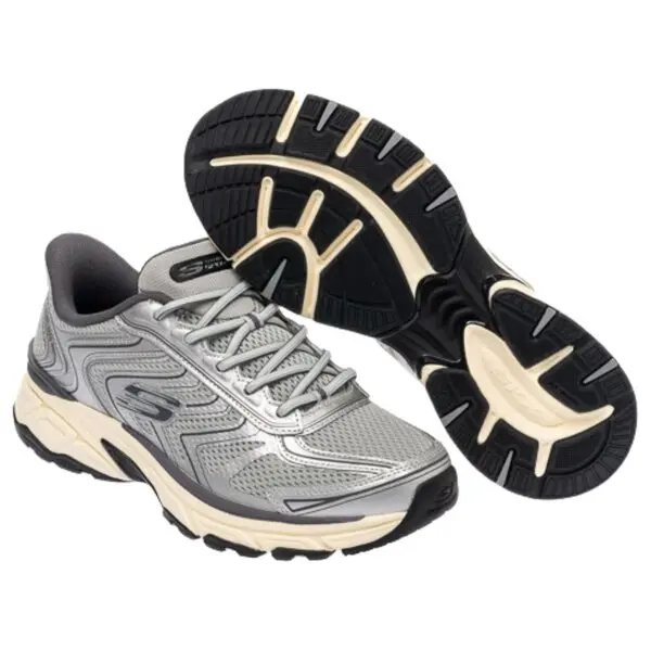 Sketchers Stamina Sneakers - Silver/grey