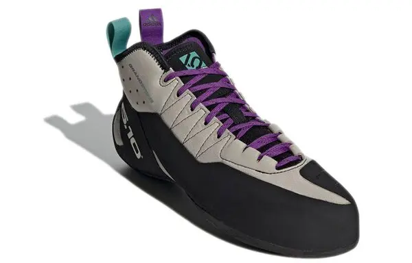 Adidas Five Ten Grandstone Mid-top Rock Climbing Shoes - Black/gray