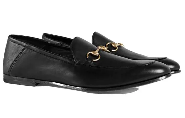 Gucci Leather Loafers With Horsebit Detail