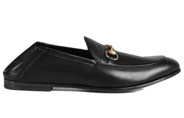 Gucci Leather Loafers With Horsebit Detail