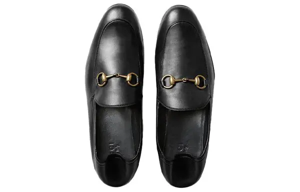 Gucci Leather Loafers With Horsebit Detail