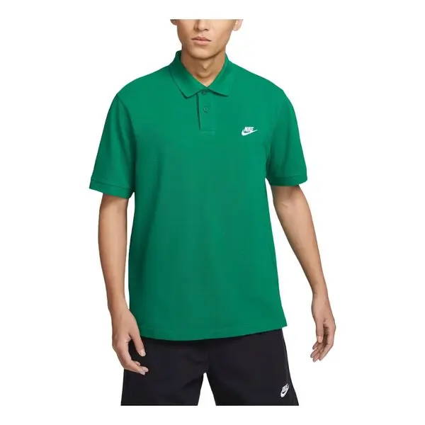 Nike Club Logo Polo Shirt Asia Sizing - Green