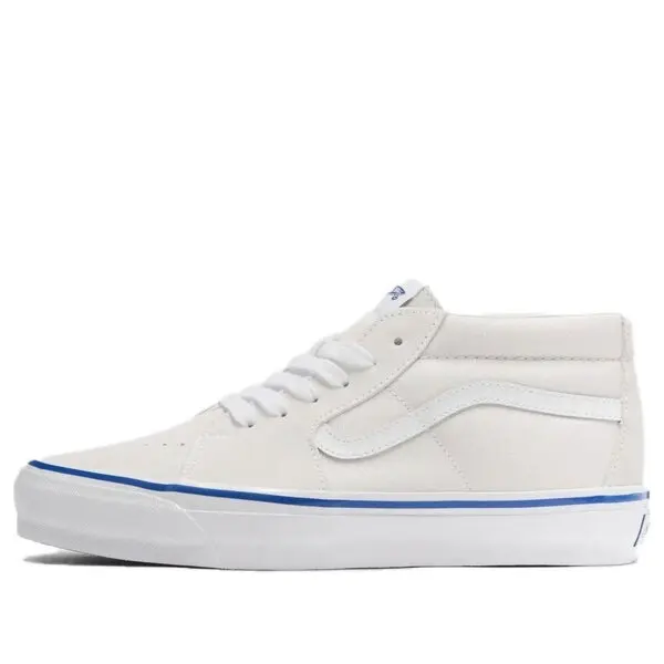 VANS Premium Sk8-mid 83 Sneakers - Beige/blue