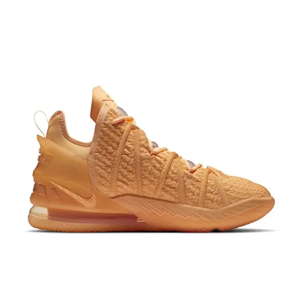 Nike Lebron 18 Ep "sisterhood" High Top Lace-up Athletic Sneakers - Melon Tint