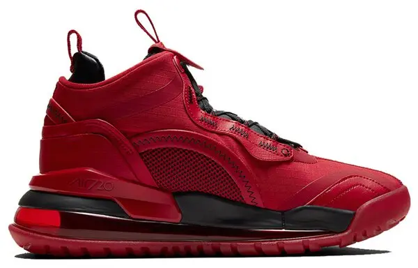 JORDAN Air Aerospace 720 'raging Bull' High Top Sneakers - Red
