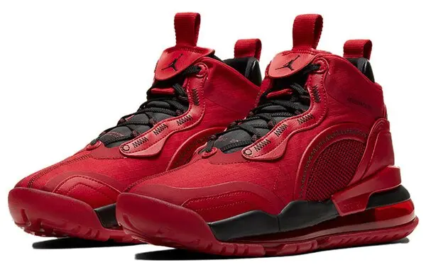 JORDAN Air Aerospace 720 'raging Bull' High Top Sneakers - Red