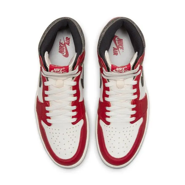 JORDAN Air 1 Retro High Og 'chicago Lost & Found - Varsity Red/black/sail