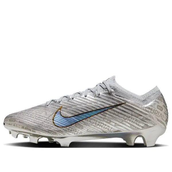 Nike Zoom Mercurial Vapor 15 Elite 25 Se Fg Football Boots - Silver/blue