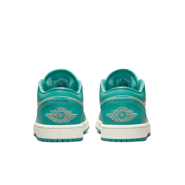JORDAN 1 Low "tropical Teal - Cream/blue