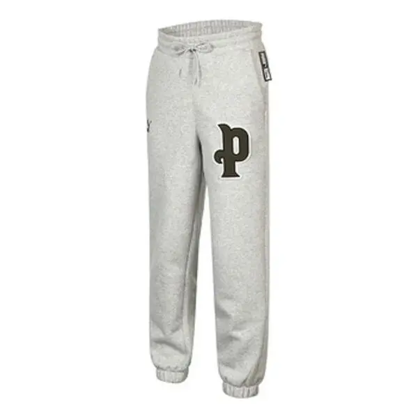 PUMA Team Sweatpants 'grey - Light Grey