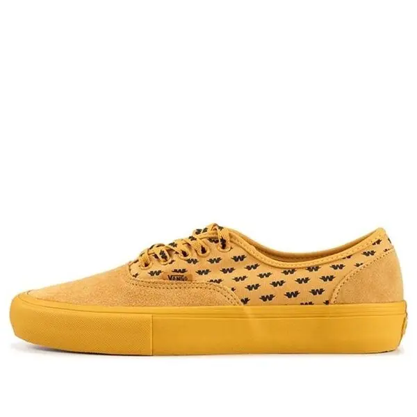 VANS Wtaps X Authentic Syndicate 'wings' Suede Low Top Sneakers - Yellow