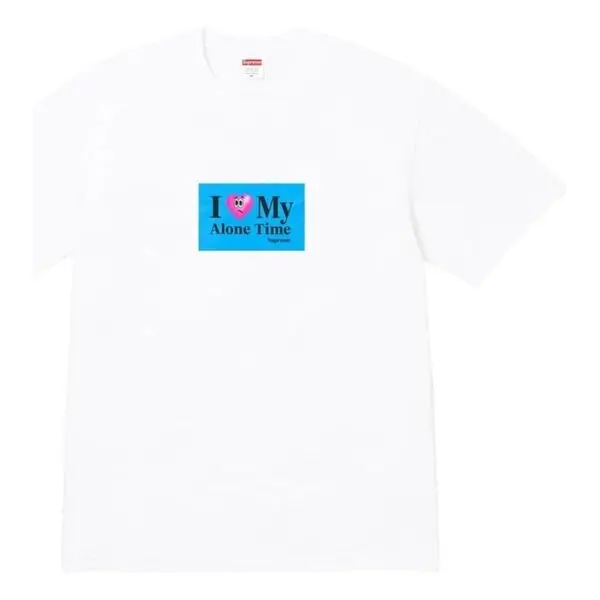 Supreme Ss26 Alone Time T-shirt - White