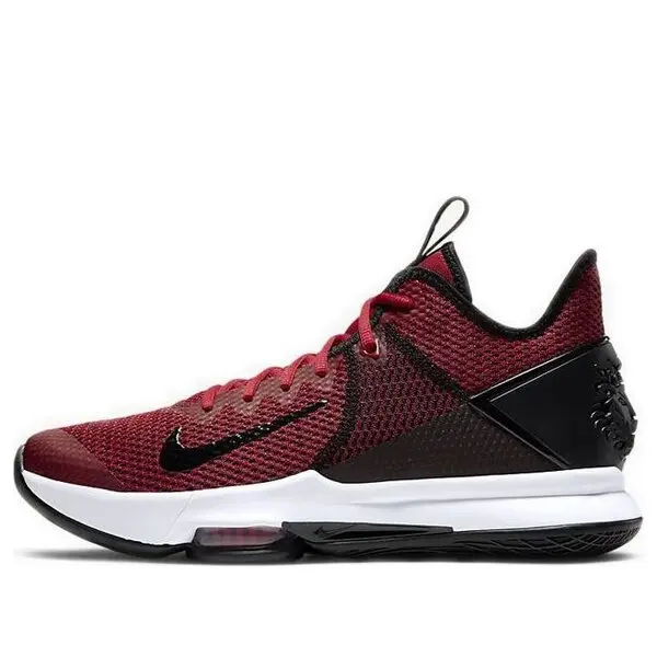 Nike Lebron Witness 4 Athletic Sneakers - Red/black